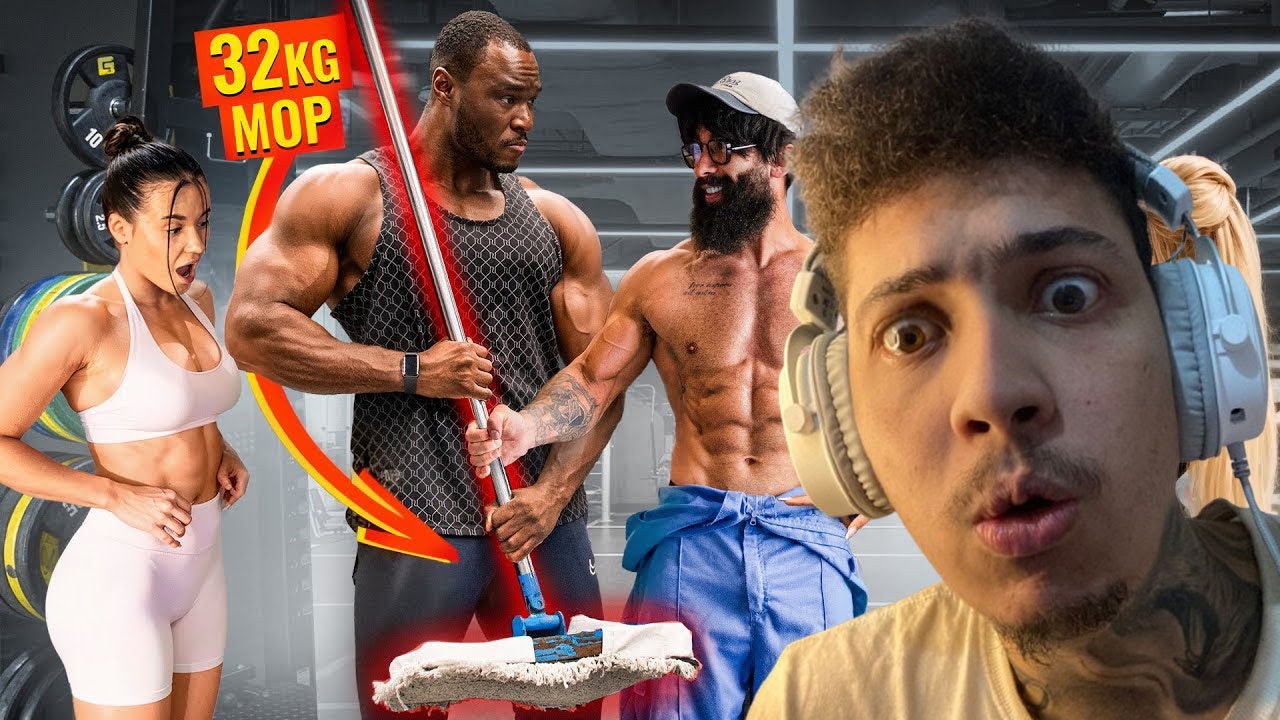 He's a Janitor Power Lifter (ANATOLY GYM PRANK) - YouTube