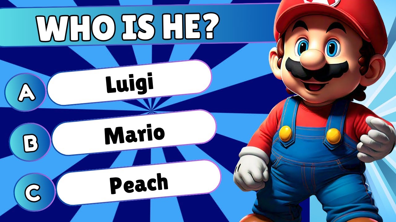 Test Your Mario Knowledge! 🍄🌟 Ultimate Mario Quiz Challenge! - YouTube