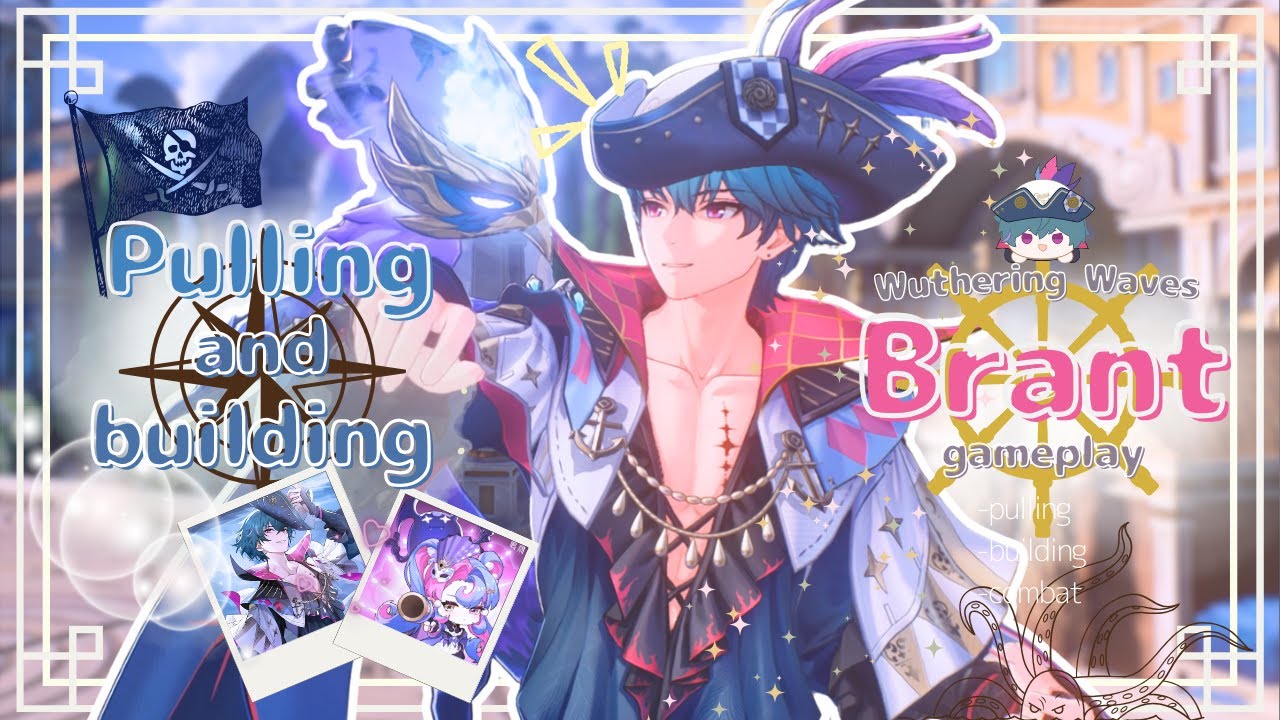 ⚓💙Brant pulling & building ♫🎀 | °•୨୧ cozy wuthering waves gameplay•୨୧ ...