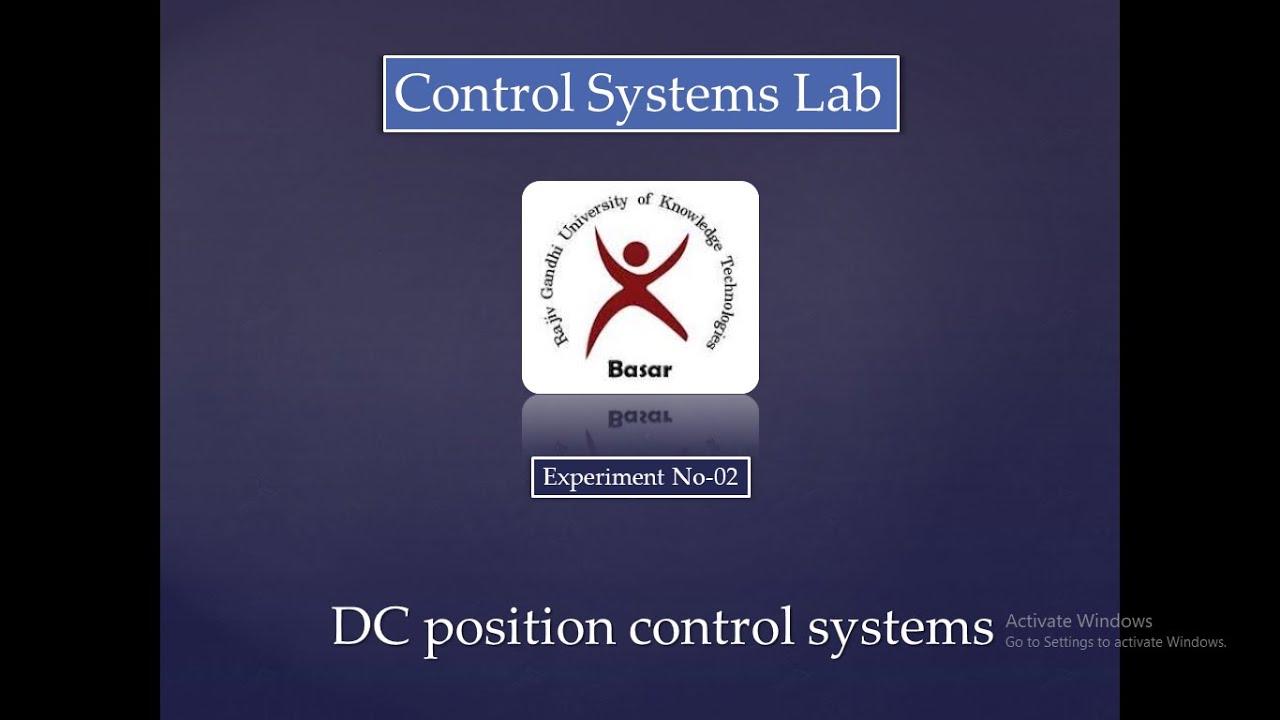 2. DC position control systems - YouTube