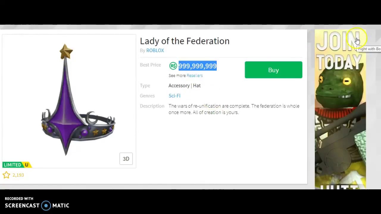 How to get the Lady of the Federation, crown / hat ( EASY ) - YouTube