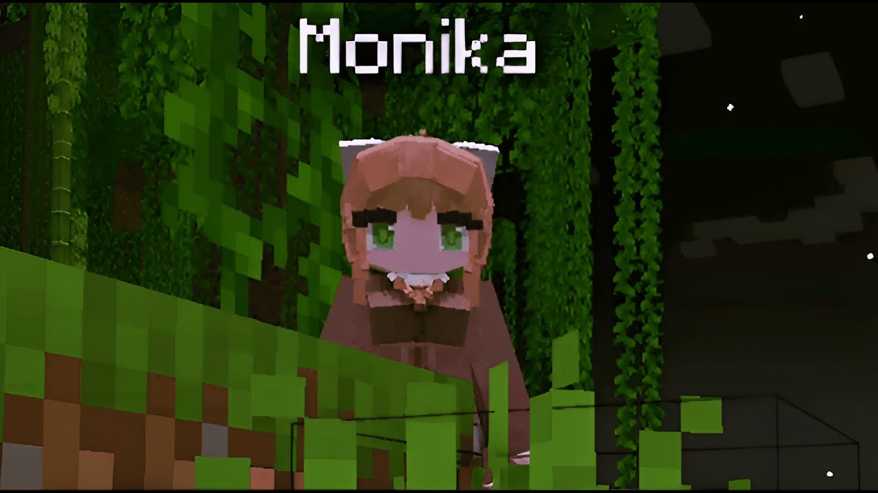 AI Monika en Minecraft - YouTube