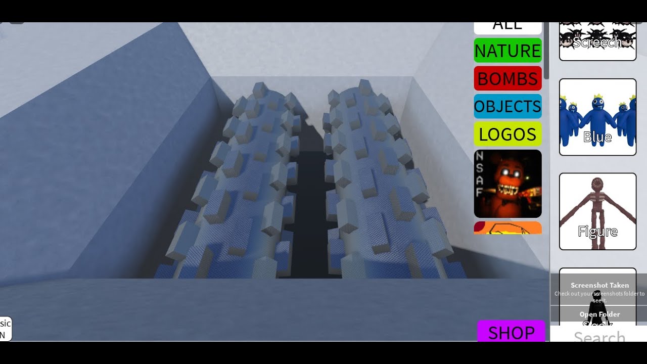 shredding scary monsters in ROBLOX - YouTube