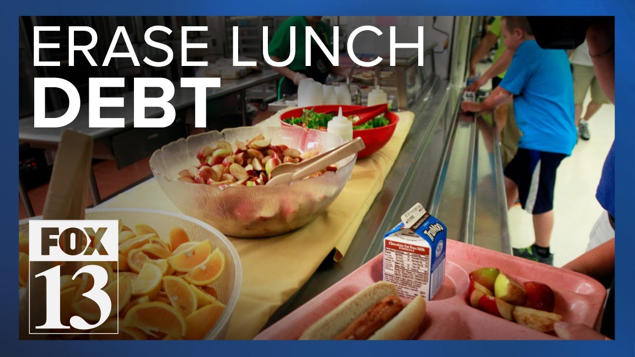 Thousands raised to help students erase school lunch debt in Utah - YouTube