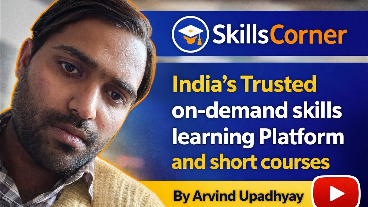 skills corner founder talk , Arvind Upadhyay show - YouTube