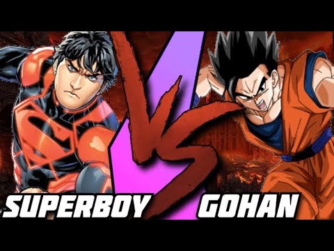 Superboy(N52) vs Gohan(DBZ)- Featuring Chuck - YouTube