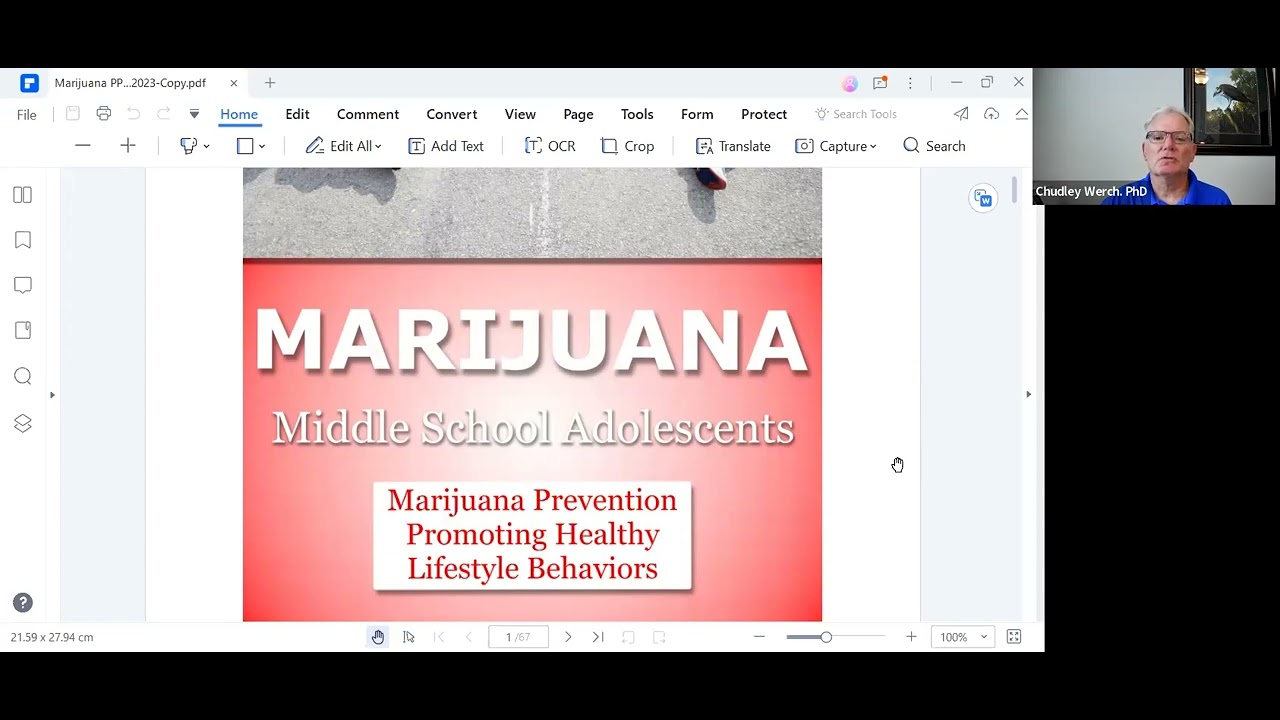 Marijuana Prevention Plus Wellness Programs for Youth - YouTube