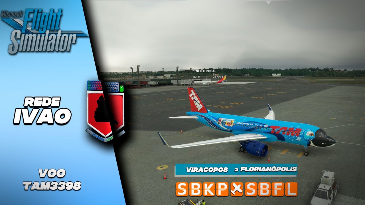 Flight Simulator 2020 _ IVAO Campinas - Florianópolis 🎊🎉_ Tam3398 - YouTube