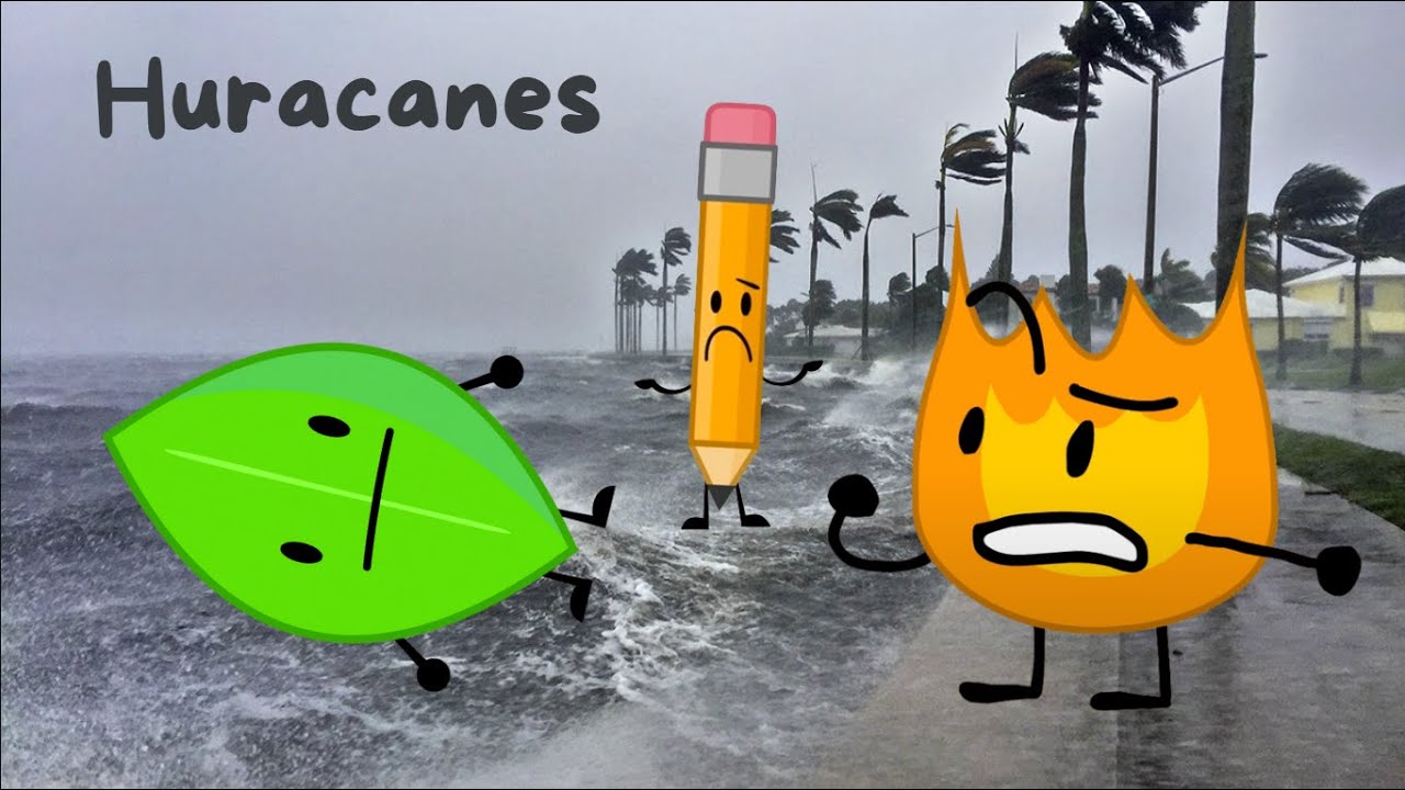 Reportaje Científico sobre los huracanes con Firey, Leafy y Pencil ...