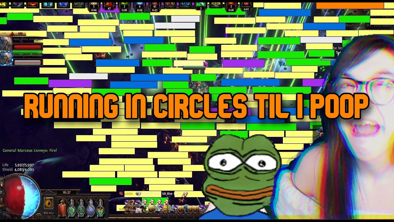 Running in Circles Until I Poop Myself - Crucible Highlights #5 [PoE] - YouTube
