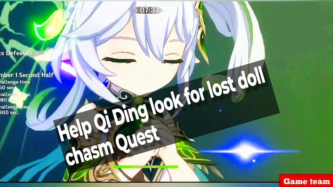 Help Qi Ding look for lost doll chasm Quest guide [Genshin impact ...