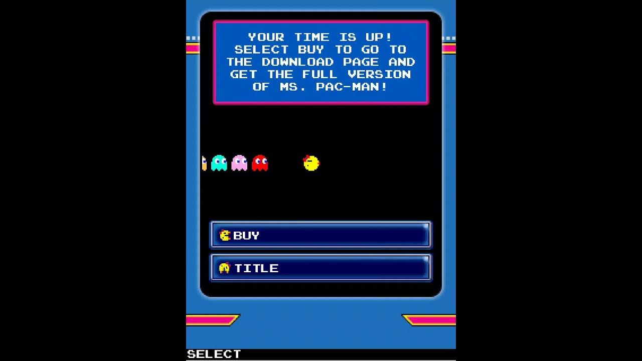 PAC-MAN\ Ms. PAC-MAN DEMO by Namco (2.5.1) Gameplay - YouTube