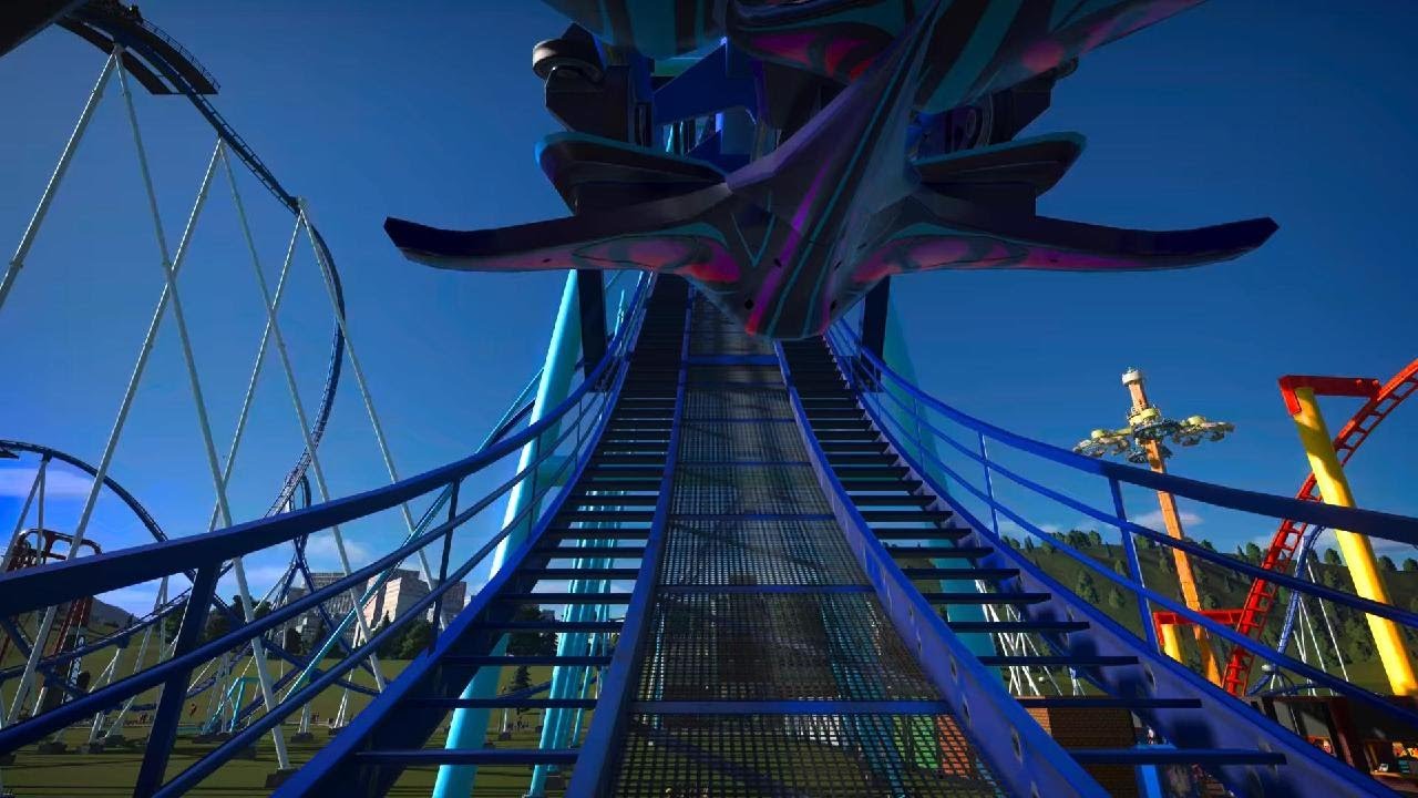 Custom B&M Flying Coaster (Planet Coaster:Console Edition) - YouTube