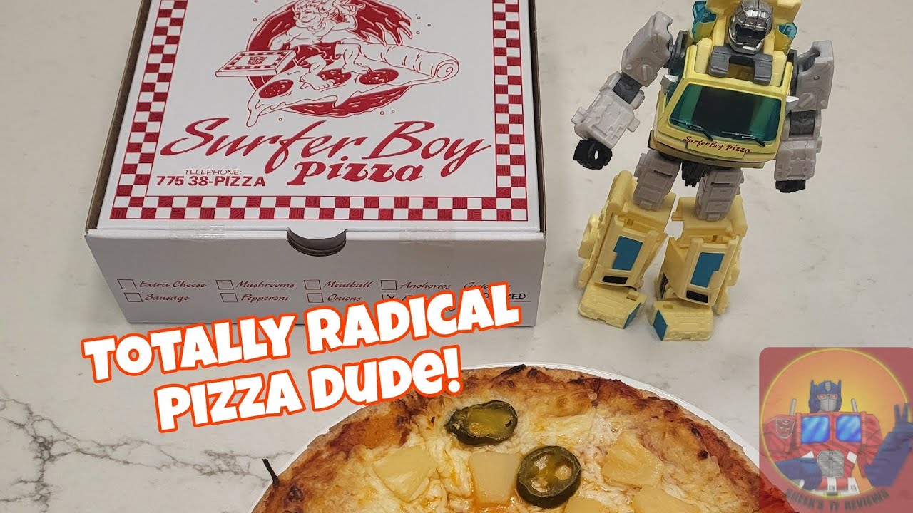 Radical Pizza Dude! | Transformers X Stranger Things Code Red - YouTube