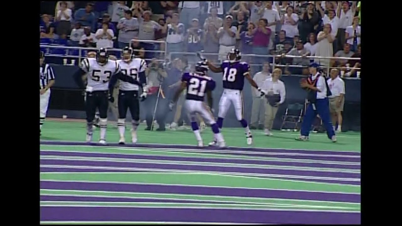 On Field View of Randy Moss TD vs. San Diego (1998 Preseason) - YouTube