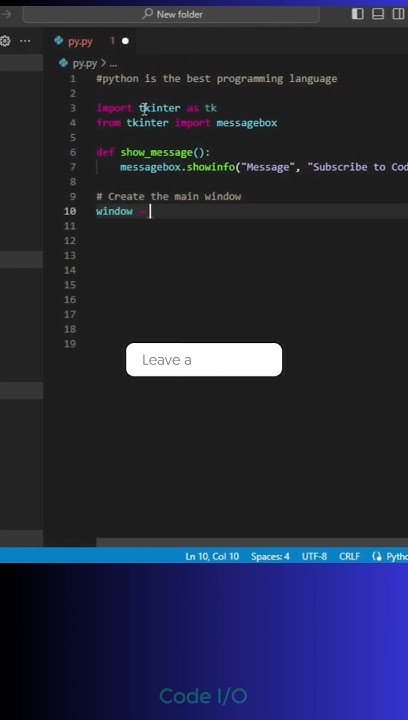 How To Create An App With Python🐍 Shorts Python Pythonprogramming Programming Tips Tkinter