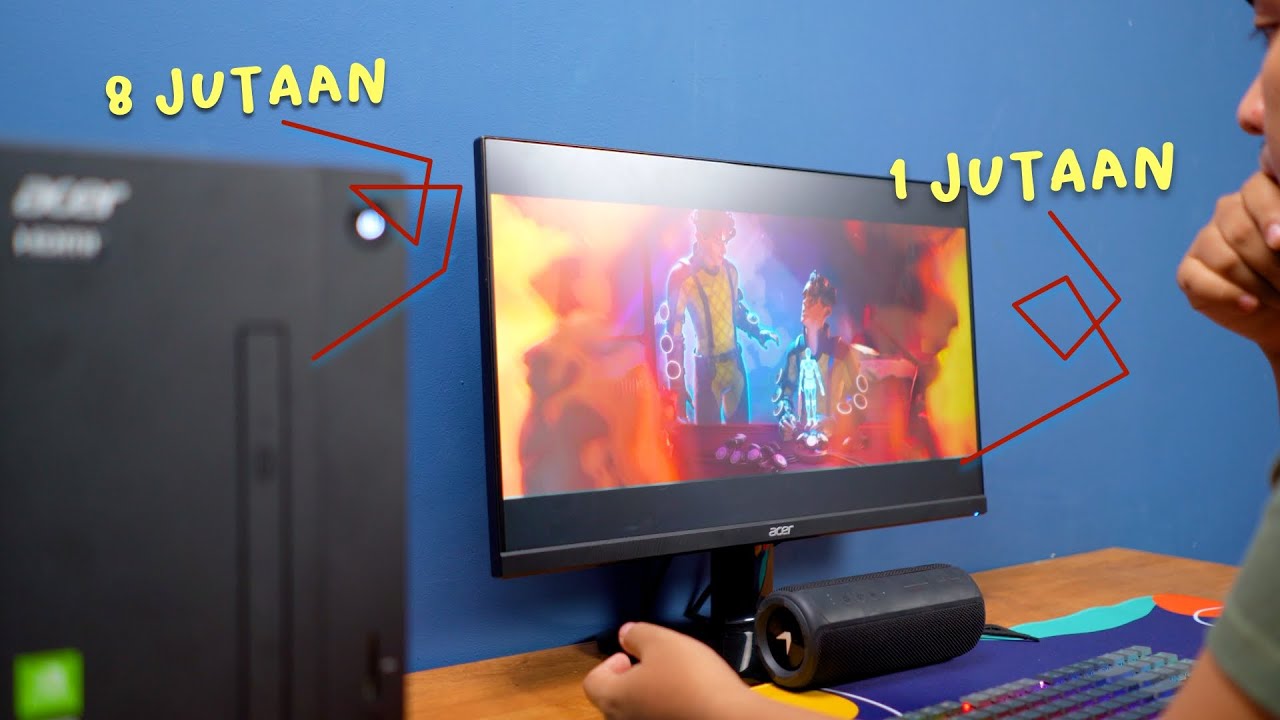 Rasanya Pakai PC & Monitor Terjangkau Dari Acer - YouTube