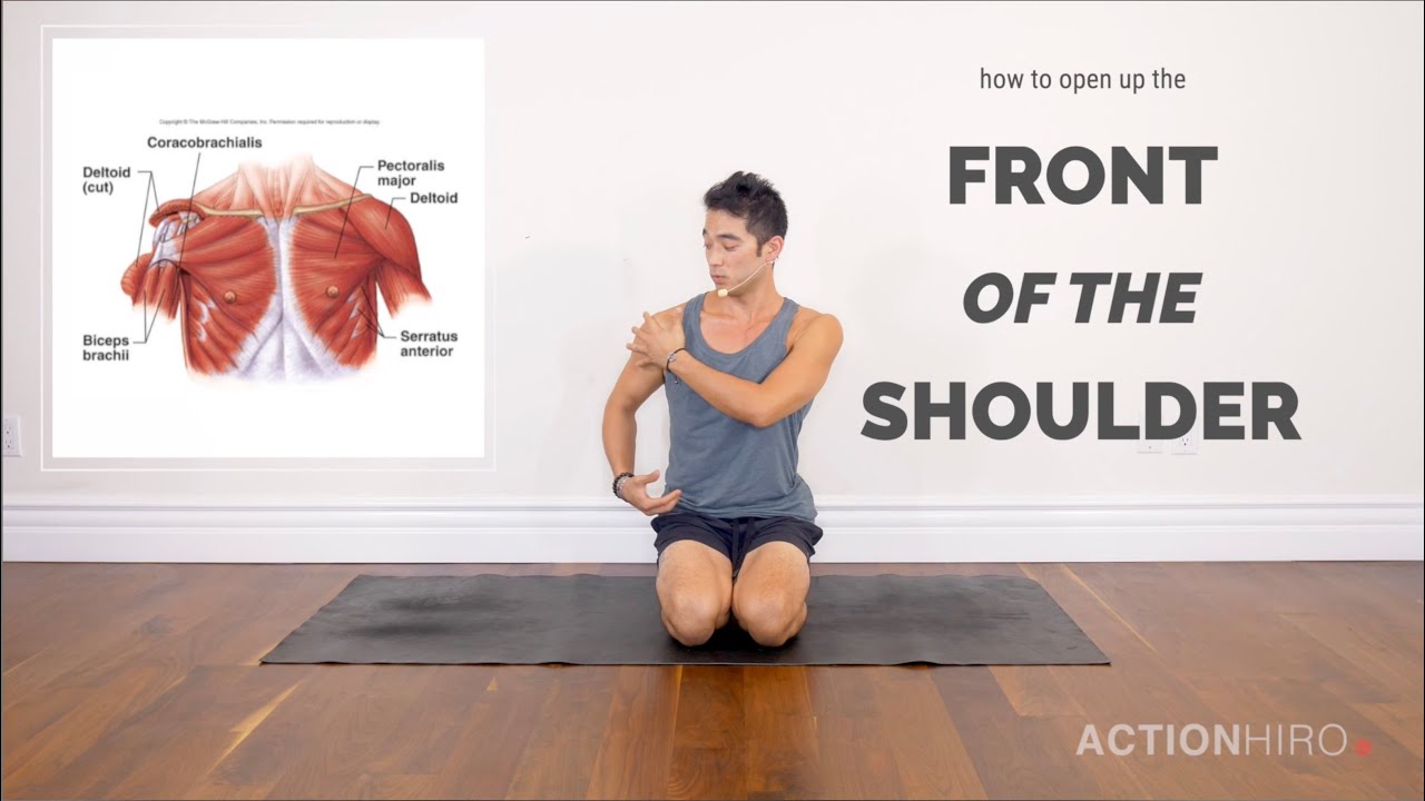 Front Shoulder Active Stretches with Hiro Landazuri - YouTube