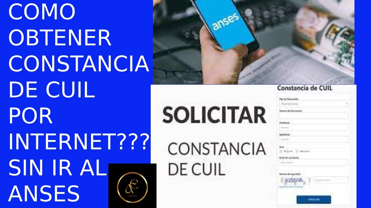 Como sacar la constancia de Cuil por internet.Tutorial facil.Paso a ...