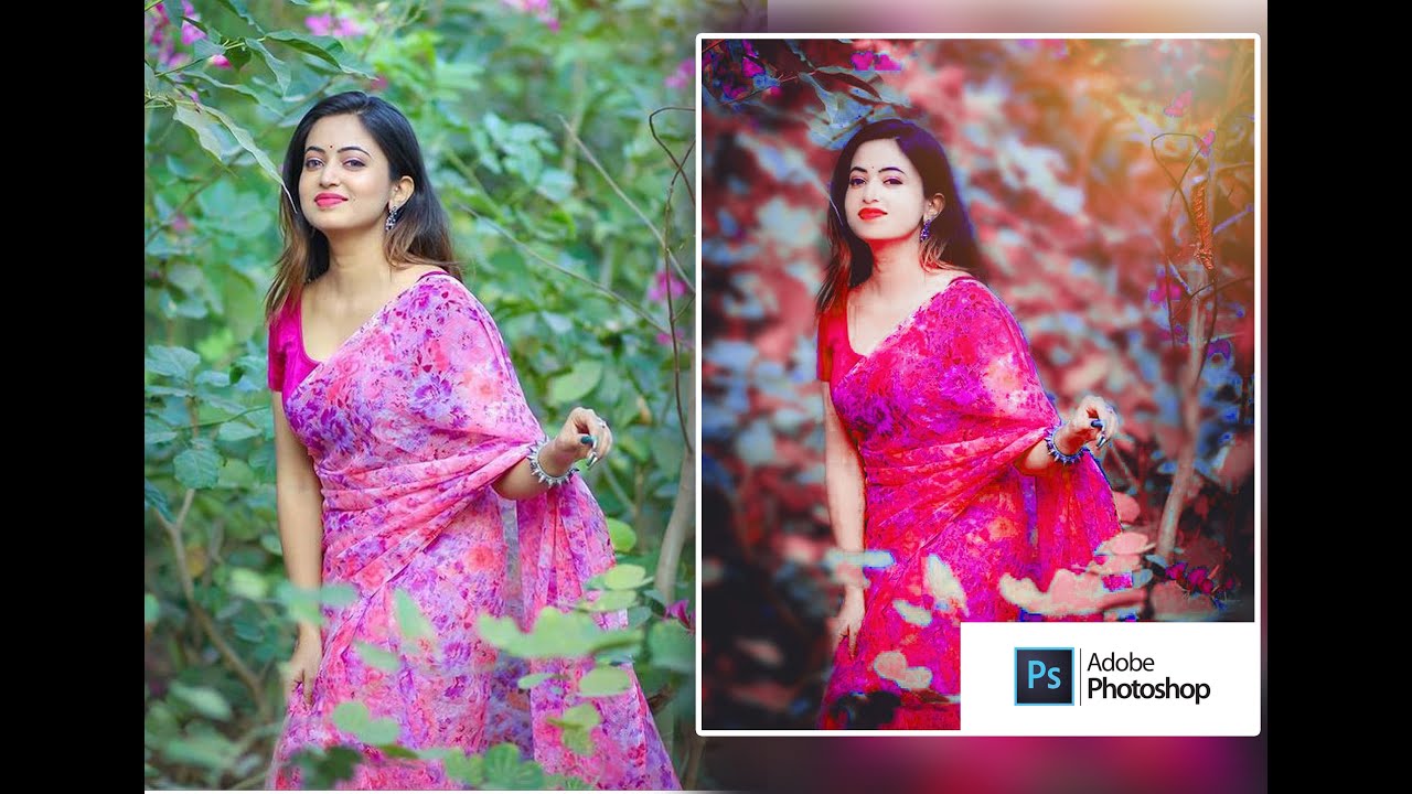 How to Make Dslr Outdoor Picture Photo Editing : Skin color background ...