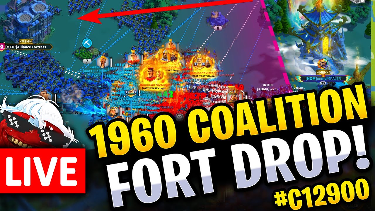 1960 Coalition Fort Drop! Just now 🔥 LIVE! 🔴 #C12900 - YouTube