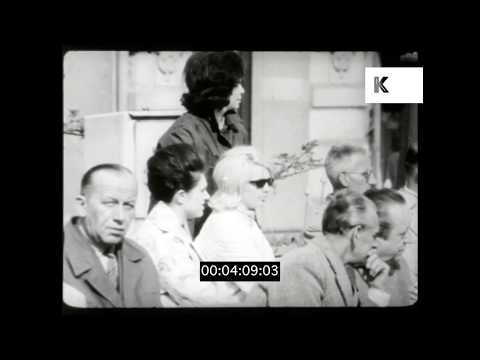 Karlovy Vary Spa, 1960s Czechoslovakia, HD from 16mm