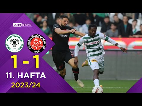 Tümosan Konyaspor (1-1) VavaCars Fatih Karagümrük | 11. Hafta - Trendyol Süper Lig 2023/2024