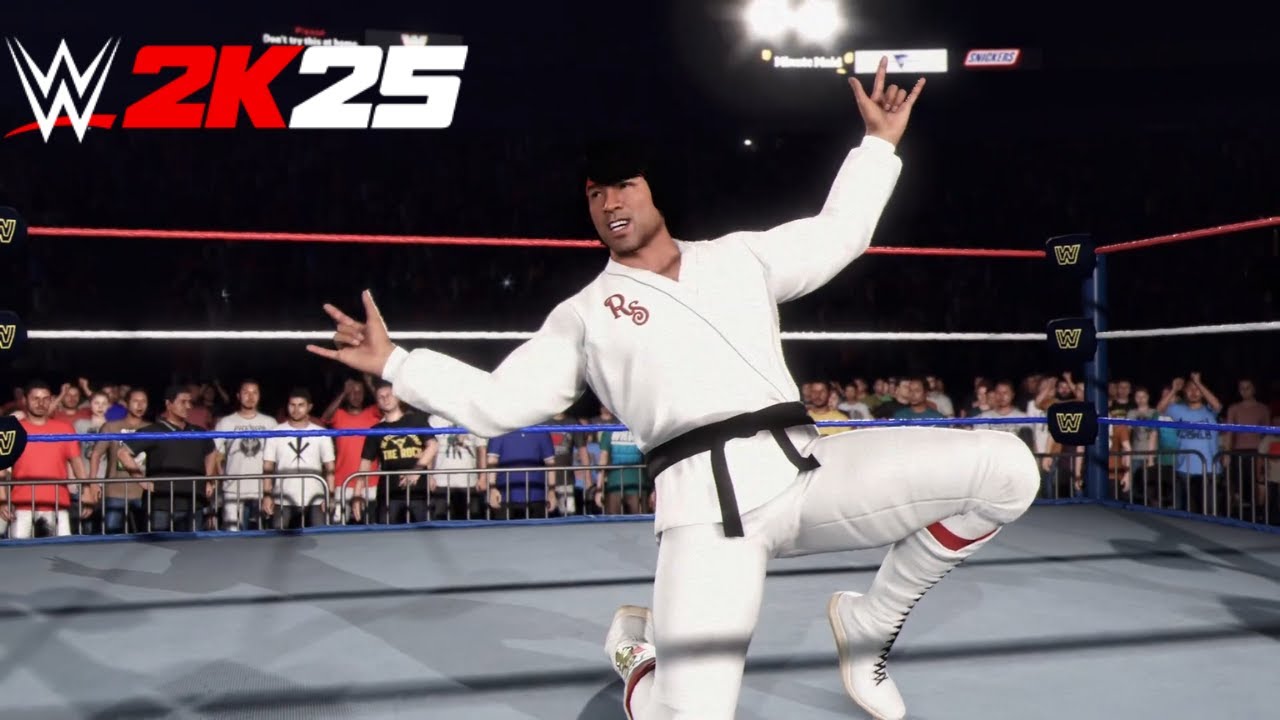 WWE 2K25 - Ricky Steamboat (Entrance, Signature, Finisher, Victory ...