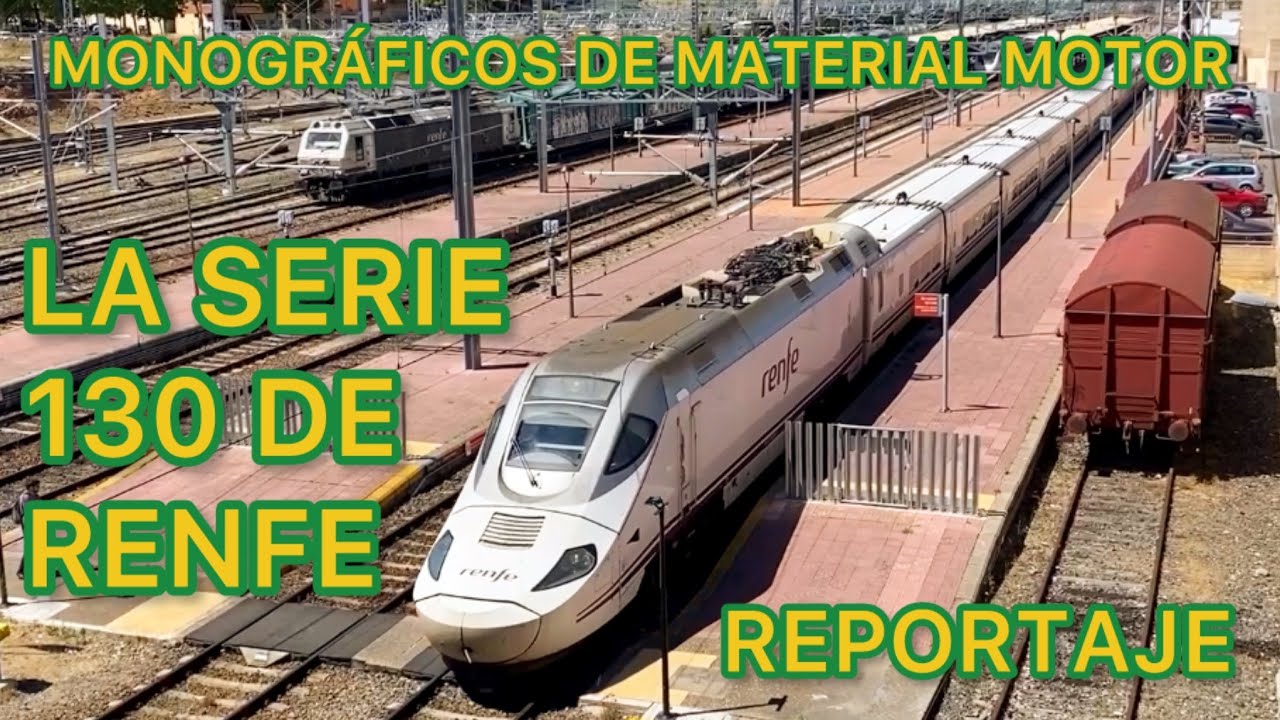 ⚙️Los TRENES TALGO de Alta Velocidad de la serie 130 de RENFE ...