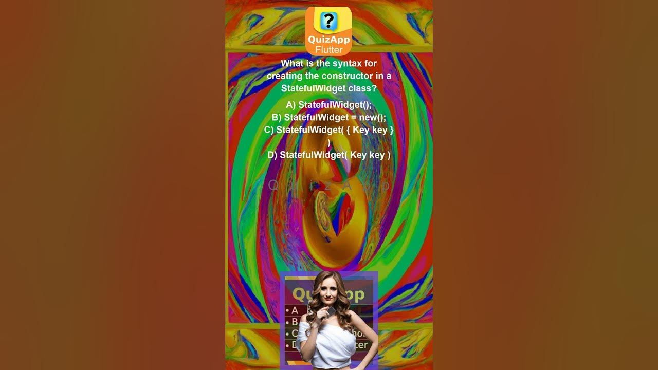 Flutter What is the syntax for creating the constructor in a ...