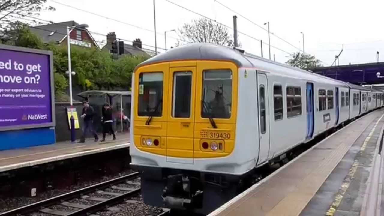 Thameslink Class 319 Departing Flitwick (03/5/15) - YouTube