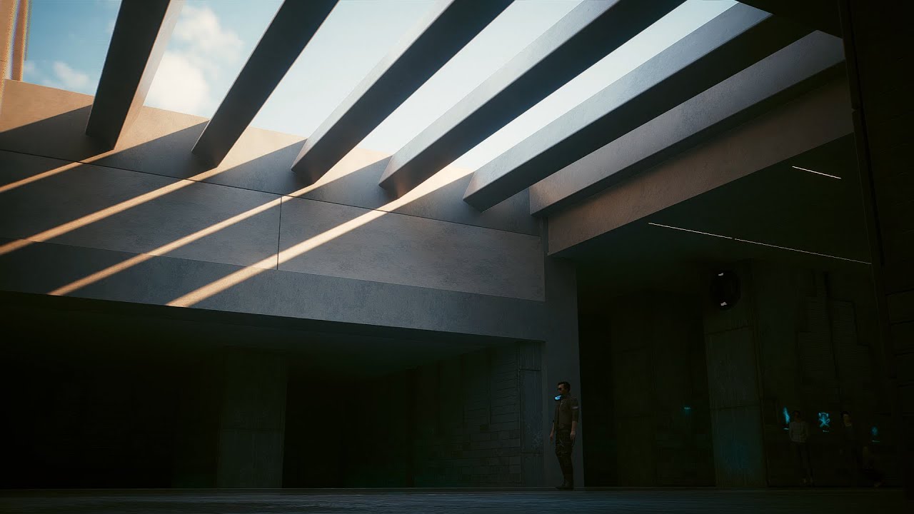 North Oak Columbarium | Architecture In Gaming | Cyberpunk 2077 ...