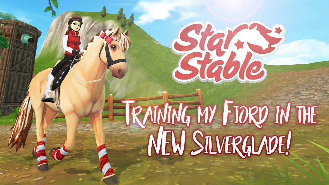 Training my Fjord in the NEW Silverglade! | Star Stable Updates - YouTube
