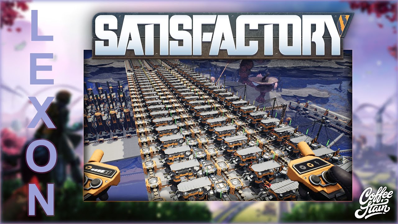 Satisfactory #54 - Project Assembly #4 a výrobna statorů (2023.07.15 ...