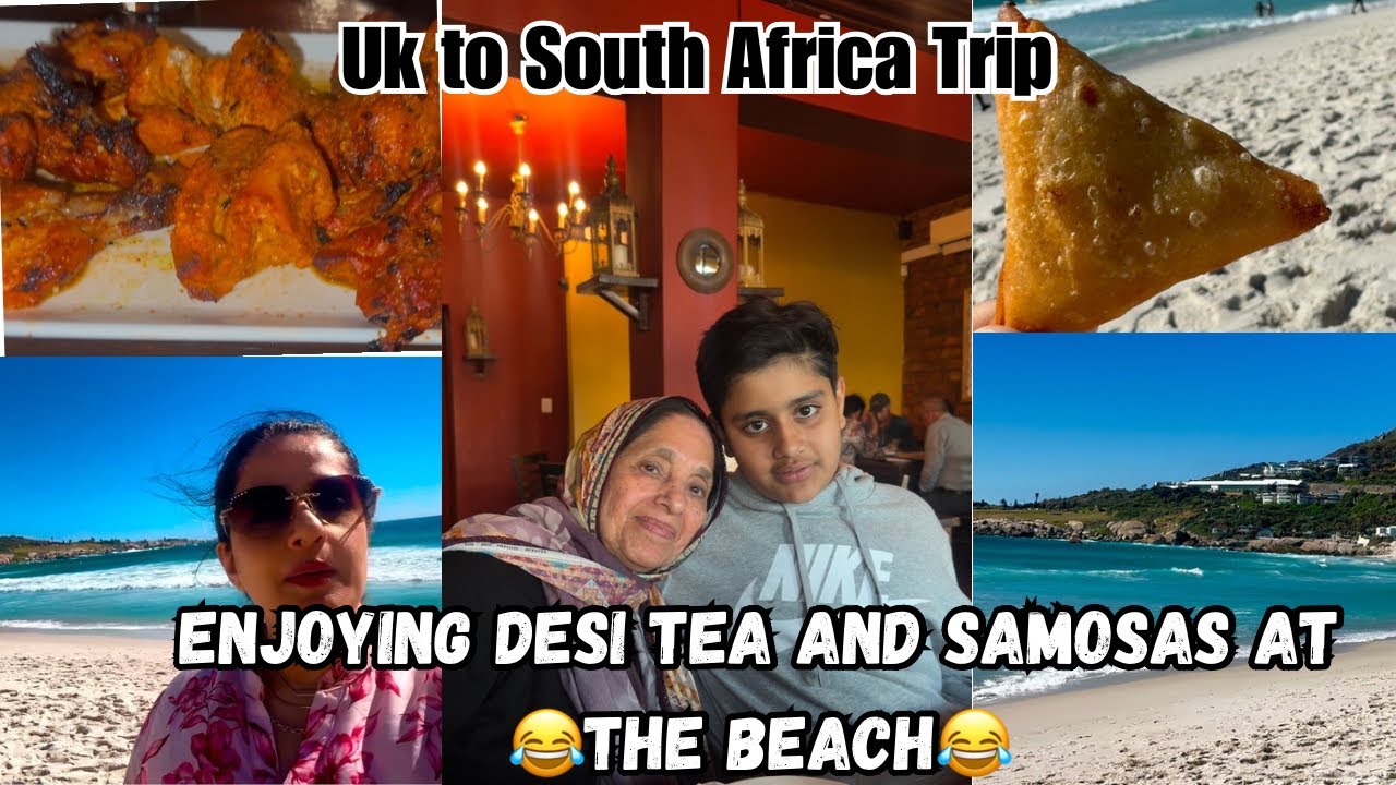 Enjoying Africa’s weather || Desi Chai And Samosas At The Beach || UK ...
