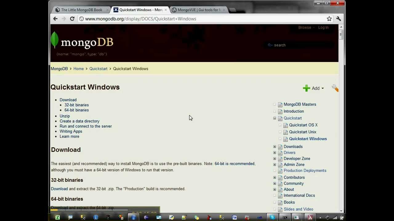 Gettingstartedwithmongodb Youtube