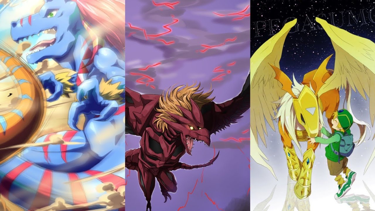 All Armor, Hybrid and other digital beings that appeared in Digimon ...
