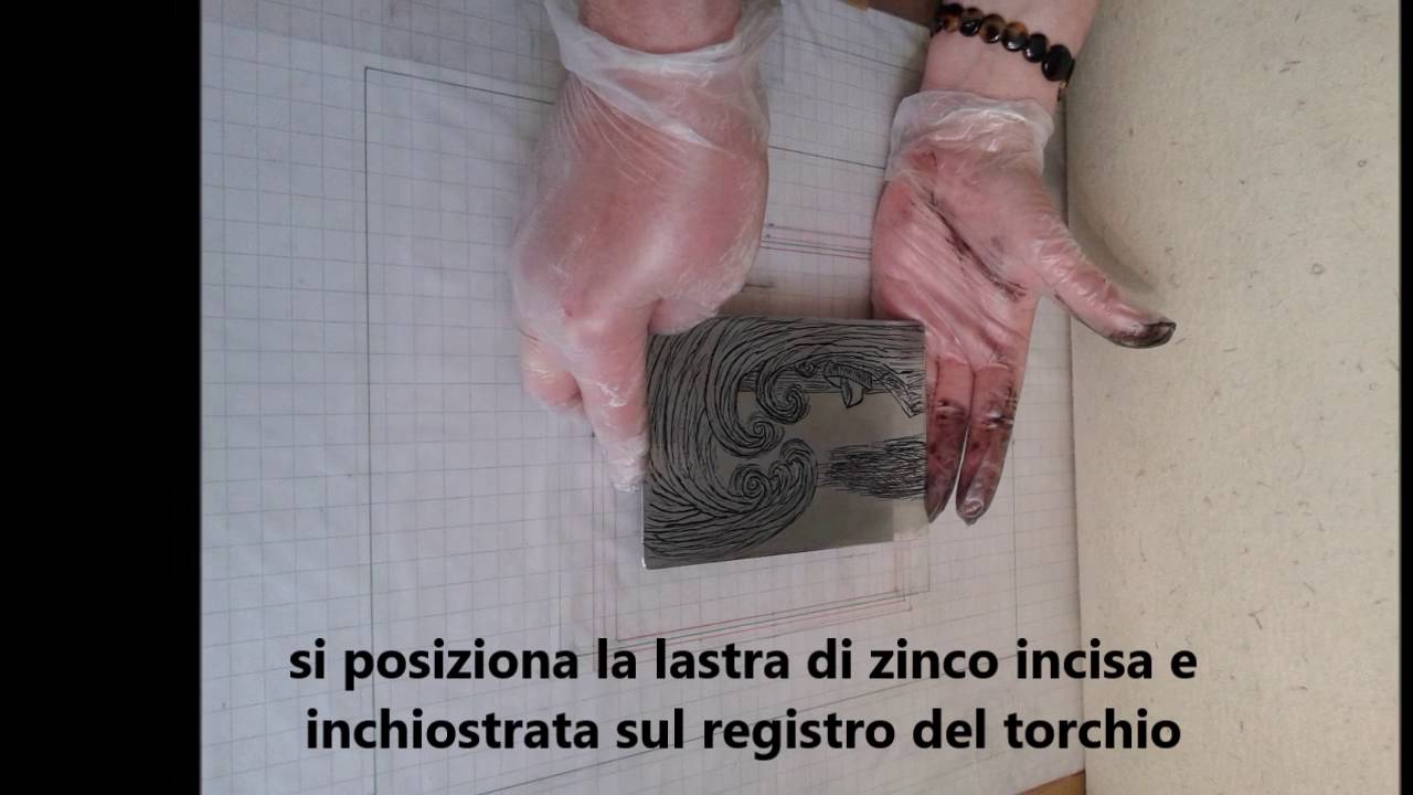 Video didattico: laboratorio d'incisione nella scuola media - YouTube