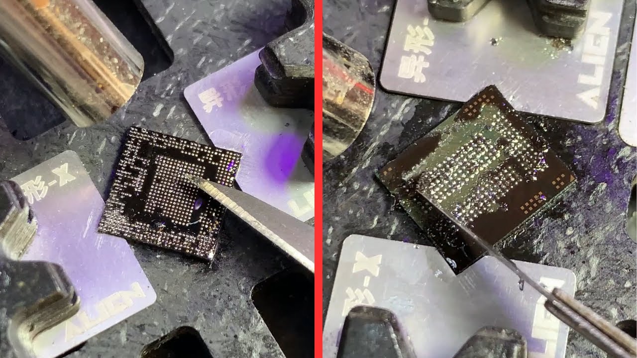 How To Clean Black Pasted Cpu Emmc - YouTube