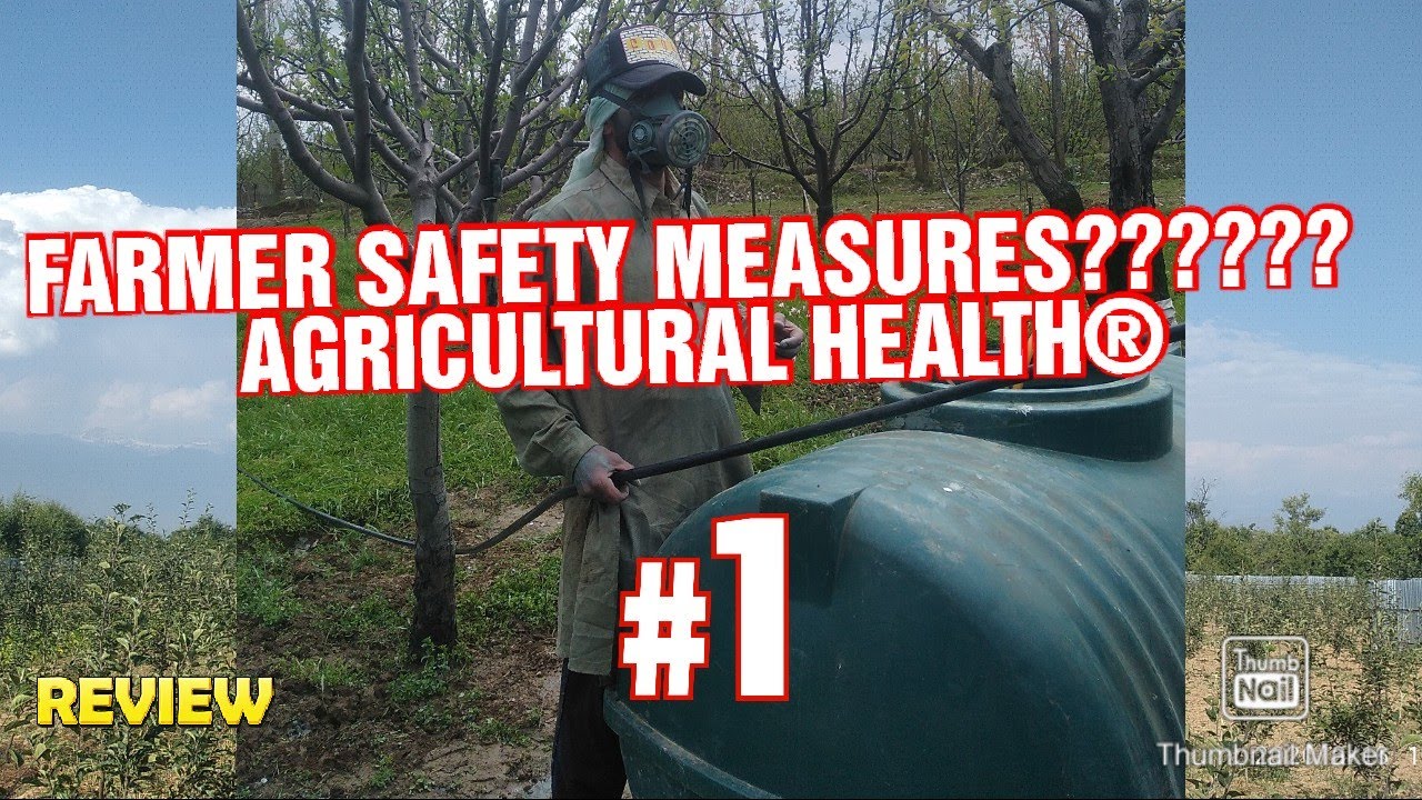Farmer safety measures // Safety kit for farmers // Agricultural health ...