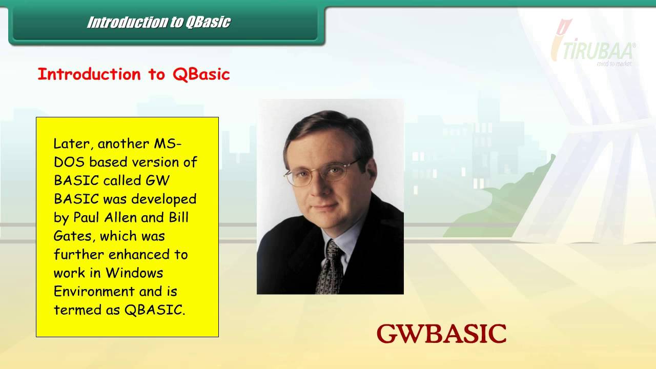 Introduction to Q Basic (Class - 5) - YouTube