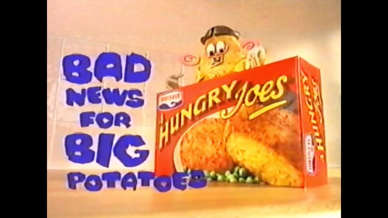 Birdseye Hungry Joes Potatoes Advert - Spuds Galore! 1996 - YouTube