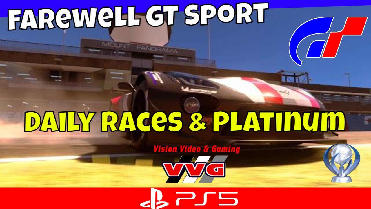 🔵 GT Sport 🔴 Daily Races & Final Trophies For Platinum | PS5 Live - YouTube