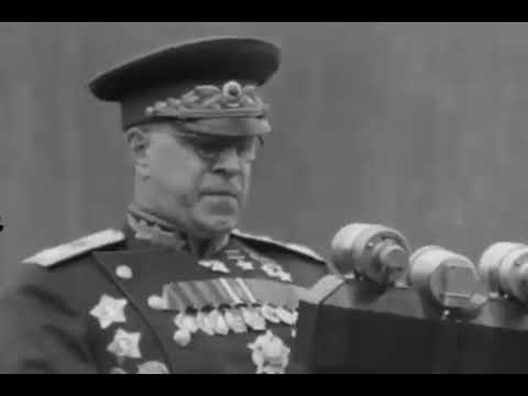 Georgy Zhukov Speech - 1945 Victory Day