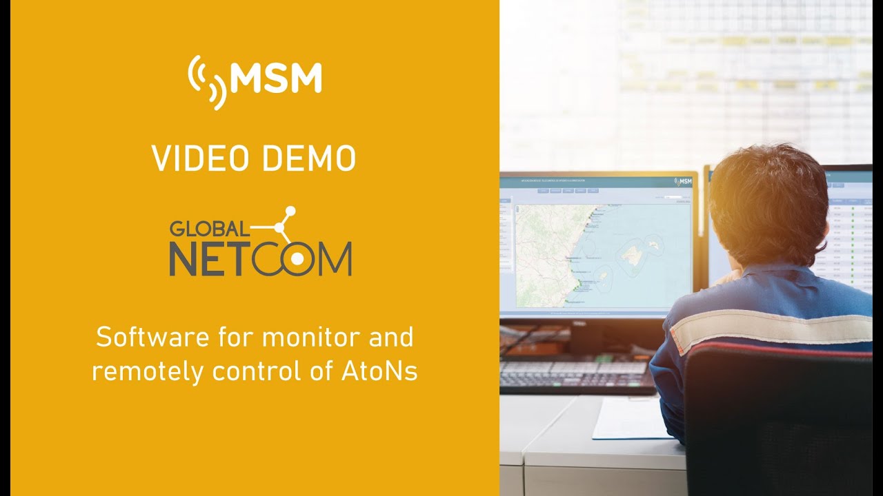 MSM GLOBAL NETCOM Software for monitor and remotely control of AtoNs # ...