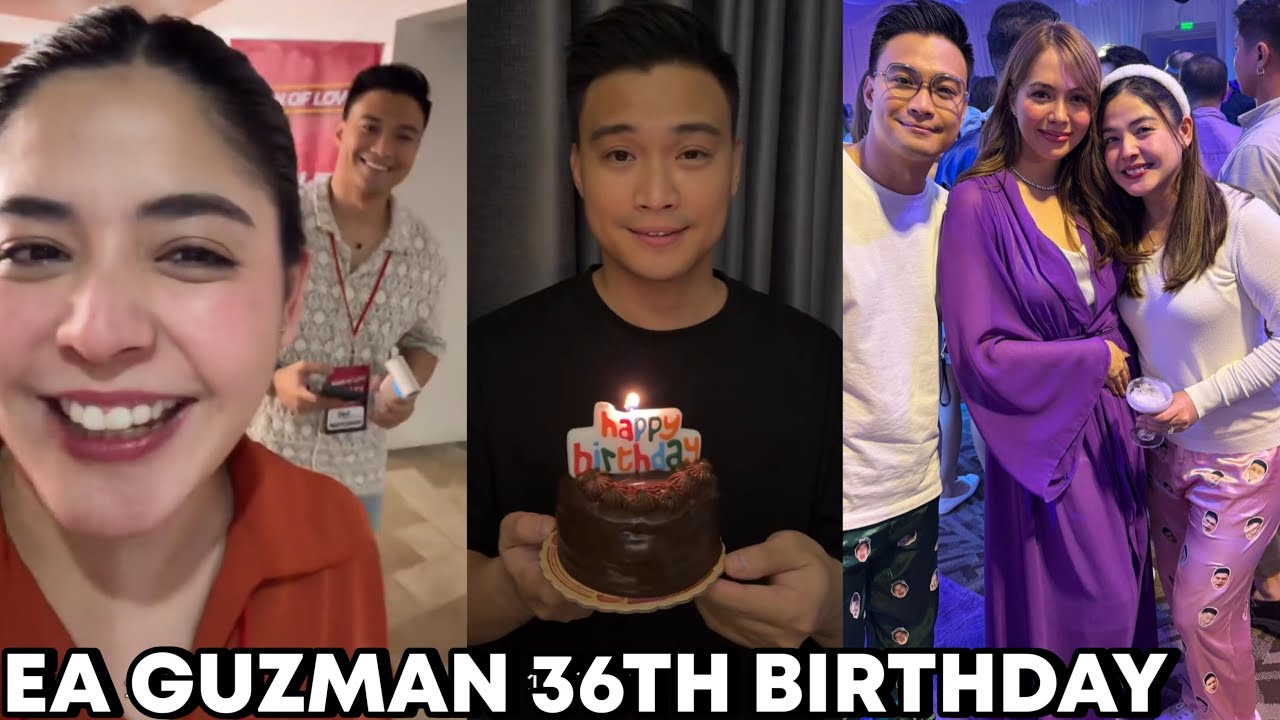 Edgar Allan "EA" Guzman 36th Birthday ️Napa-IYAK ng Supresahin at ...