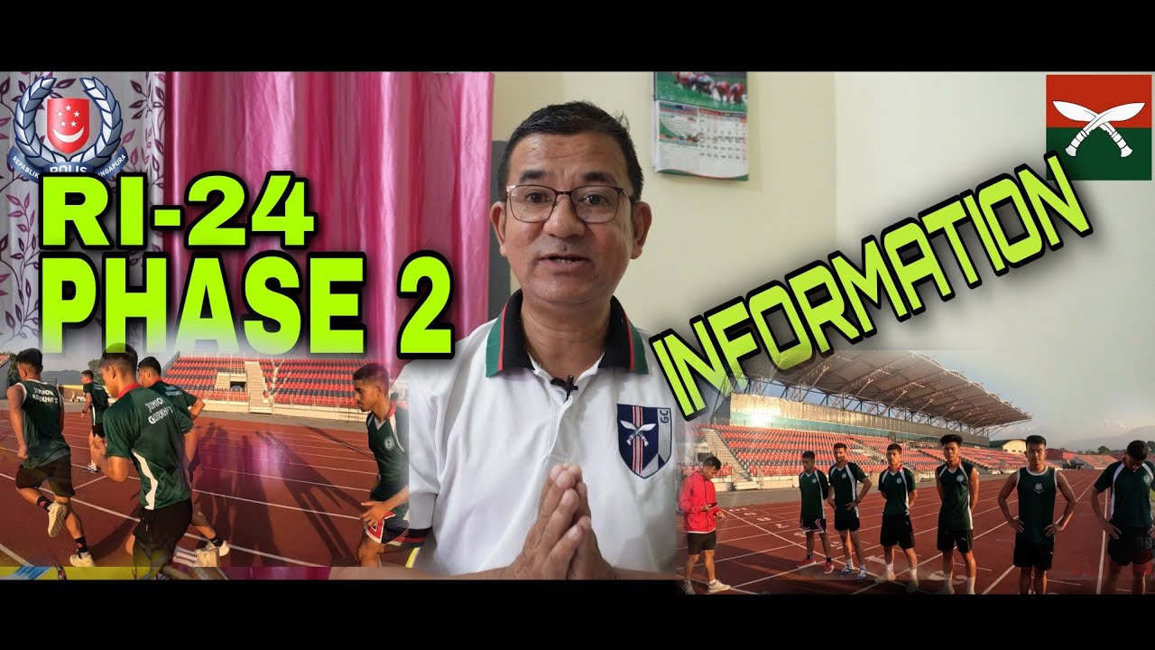 RI 24 Phase 2 Full information II#britisharmy #singaporepolice #lotus # ...