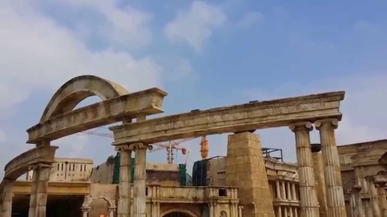 Ancient Rome in Macau Fisherman's Wharf 澳門漁人碼頭 - YouTube