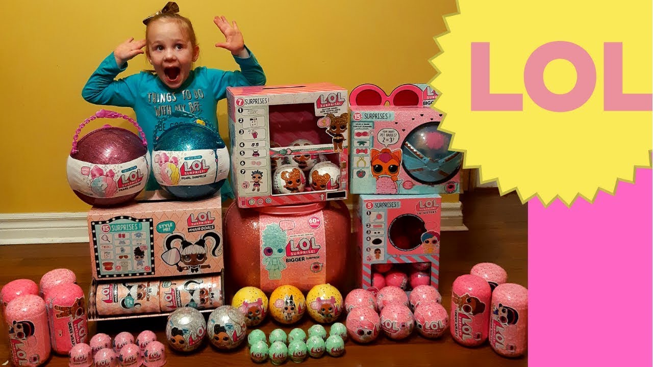 LOL UNBOXING - LOL HOUSE SPECIAL DELIVERY BUS - LOL PLAYING - YouTube