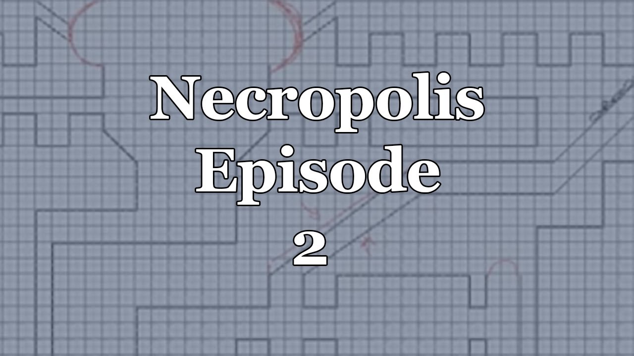 Map Drawing: The Necropolis | ep 2 - YouTube